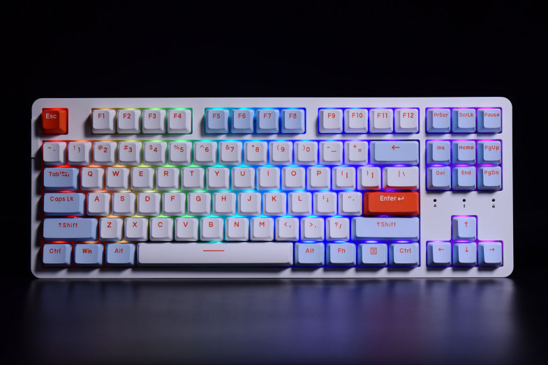 达尔优A87pro——新手入门的第一把gasket结构机械键盘 - 普象网