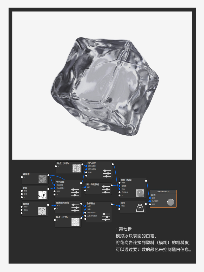 第4期：Keyshot节点材质讲解-冰块 - 普象网
