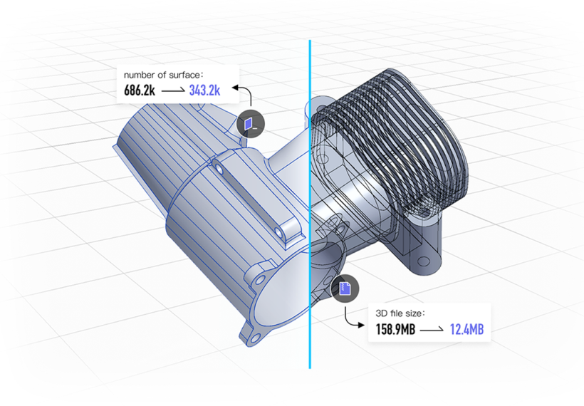 3D模型轻量化，让模型“轻”如鸿毛 - 普象网